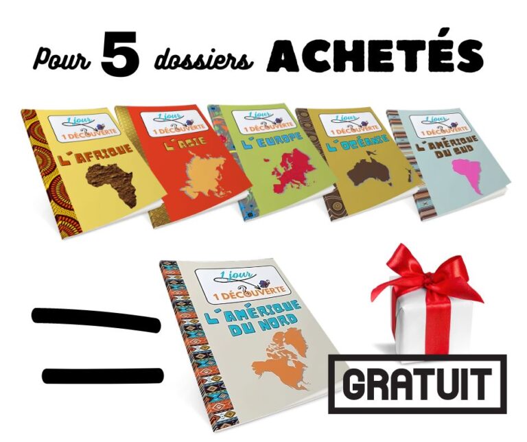 Les 5 continents - Outil pédagogique complet - Clé en Main