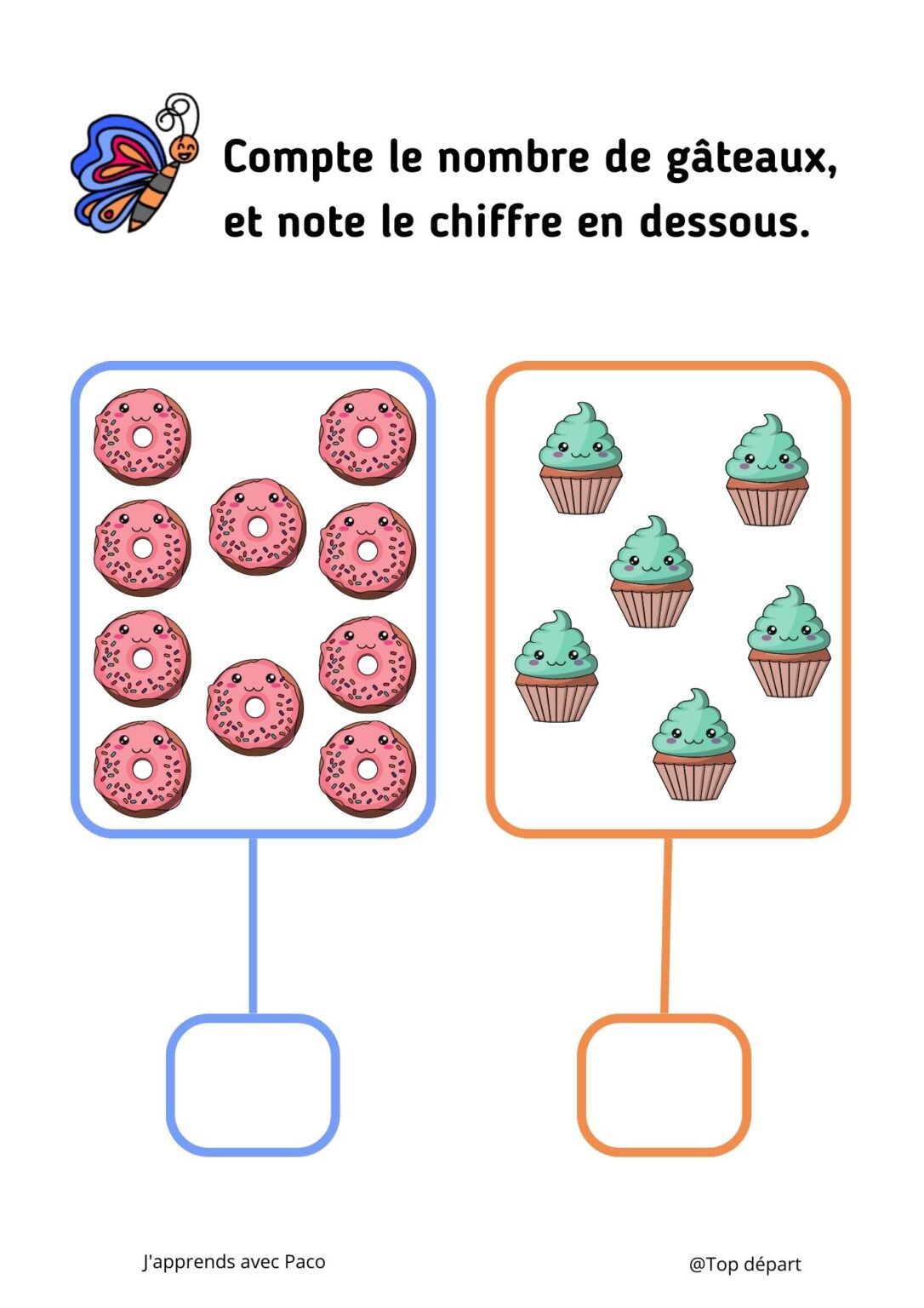 Numération - Dénombrement - Maternelle
